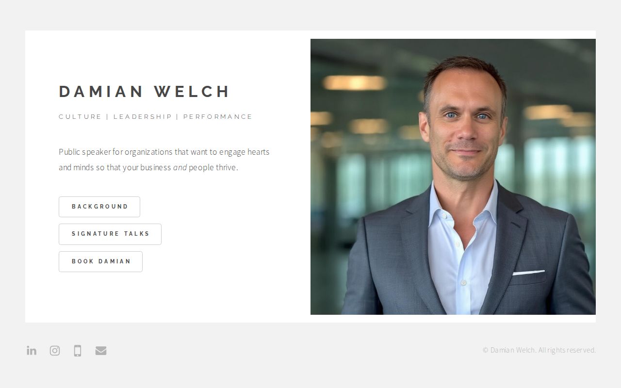 damian welch
